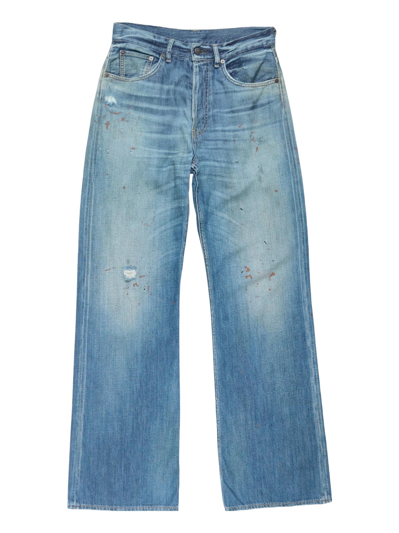 ACNE STUDIOS Acne Studios Mid-Rise Wide-Leg Jeans